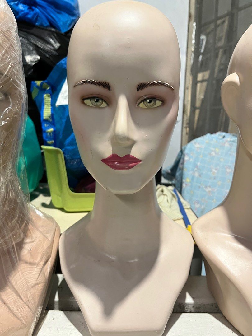 kepala patung display tudung / female mannequin head display, TV & Home ...