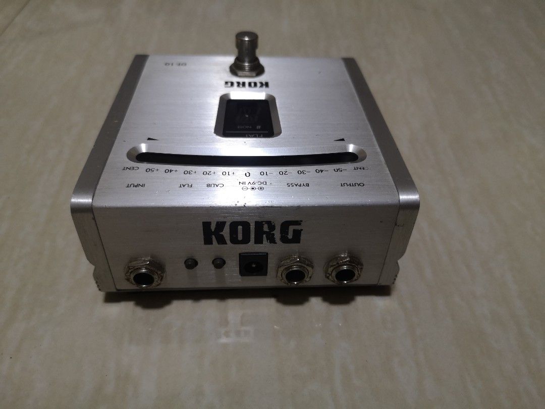 Korg dt10 digital tuner pedal and dyna compressor, Hobbies & Toys ...