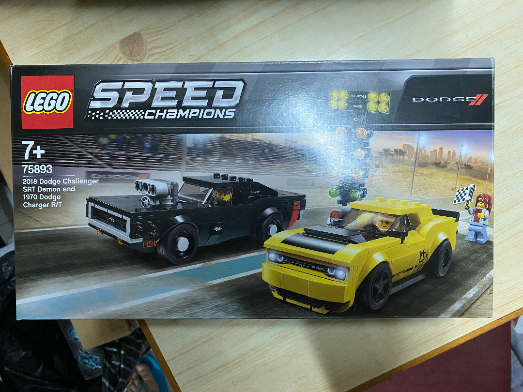 LEGO 75893 2018 Dodge Challenger SRT Demon and 1970 Speed Champions, 興趣 ...