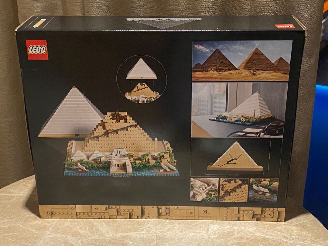 LEGO Architecture Great pyramid of Giza 1476 pcs, Hobbies & Toys, Toys ...