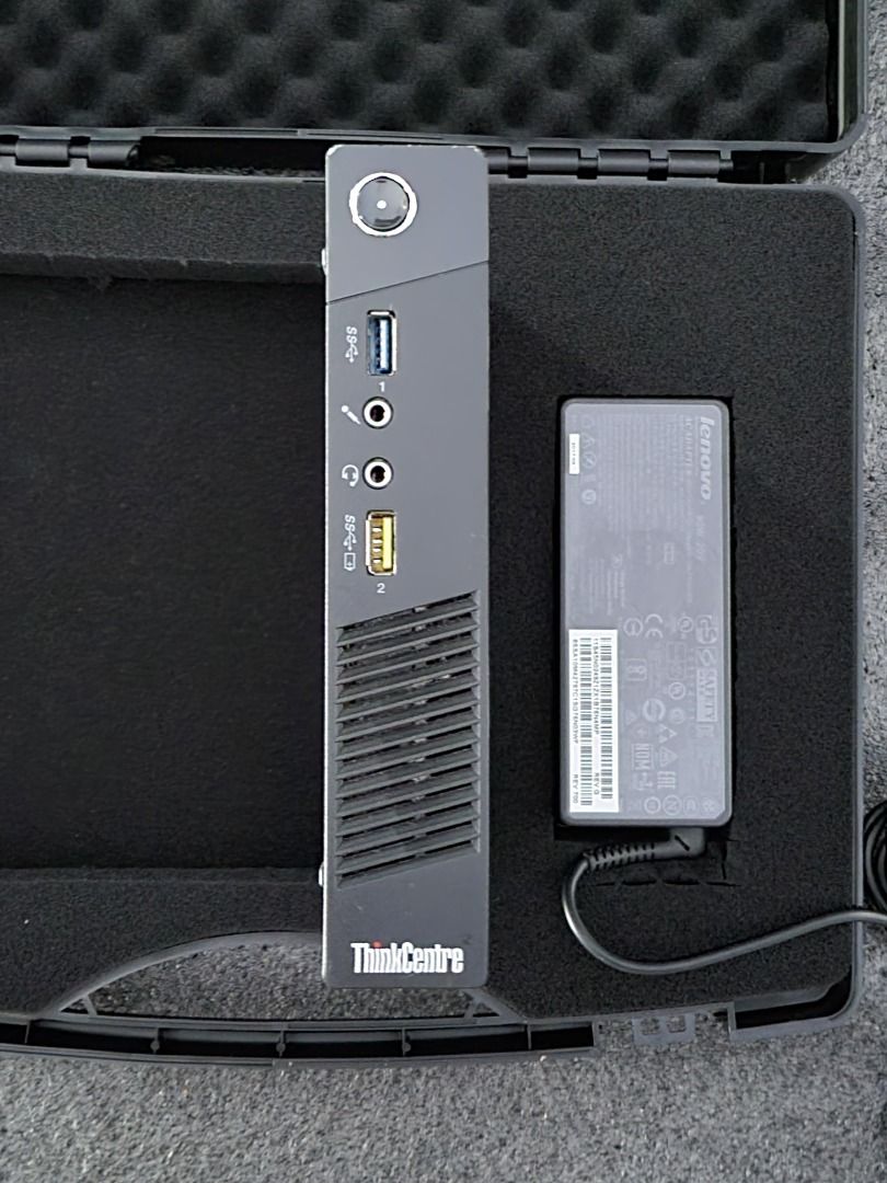 Lenovo Thinkcentre m93 Mini/Tiny 1L Desktop PC Intel i7-4785T 3.2GHz (4 ...