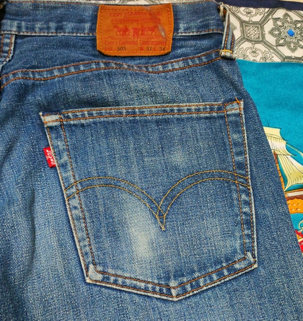 Levis 503 Jeans, Men's Fashion, Bottoms, Jeans on Carousell