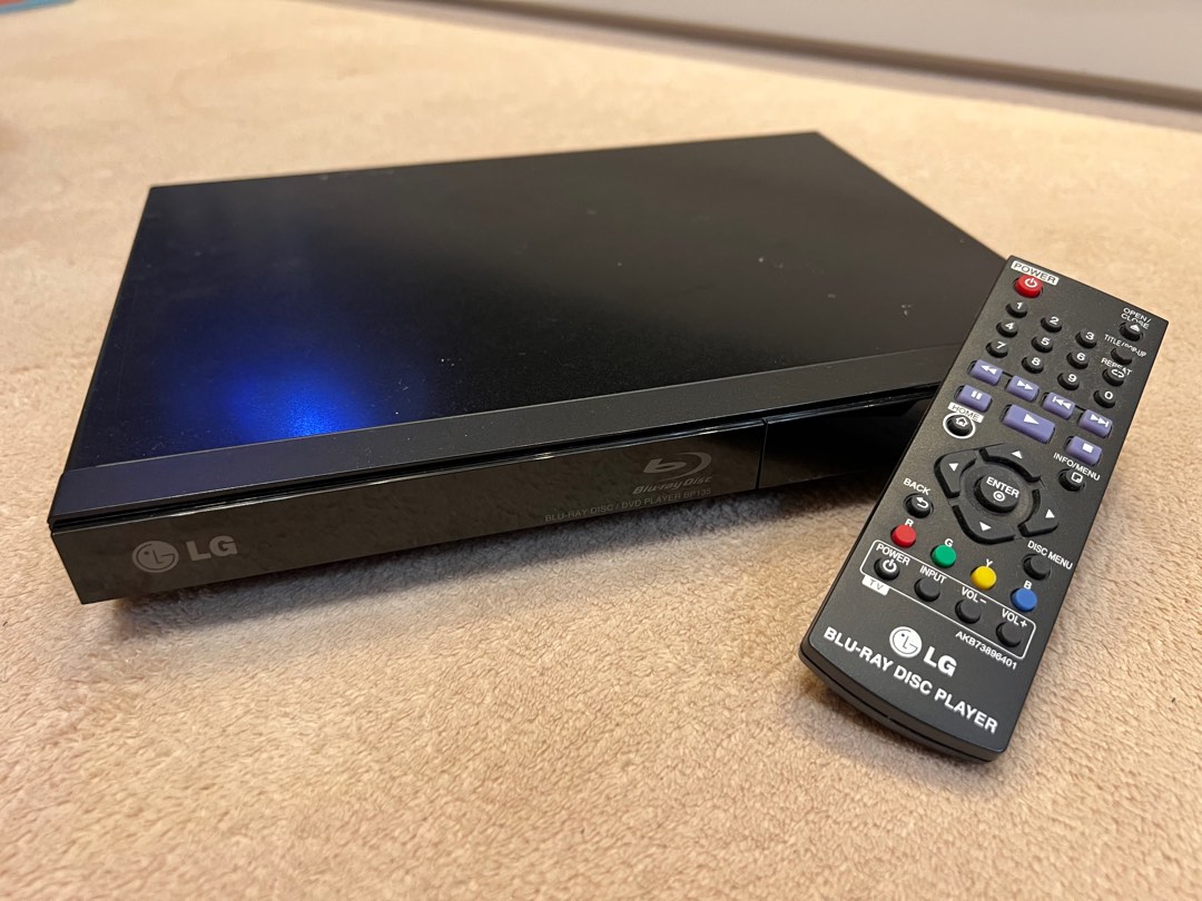 Lg Blu-ray player 藍光碟機, 家庭電器, 電視 & 其他娛樂, 藍光及播放器 - Carousell