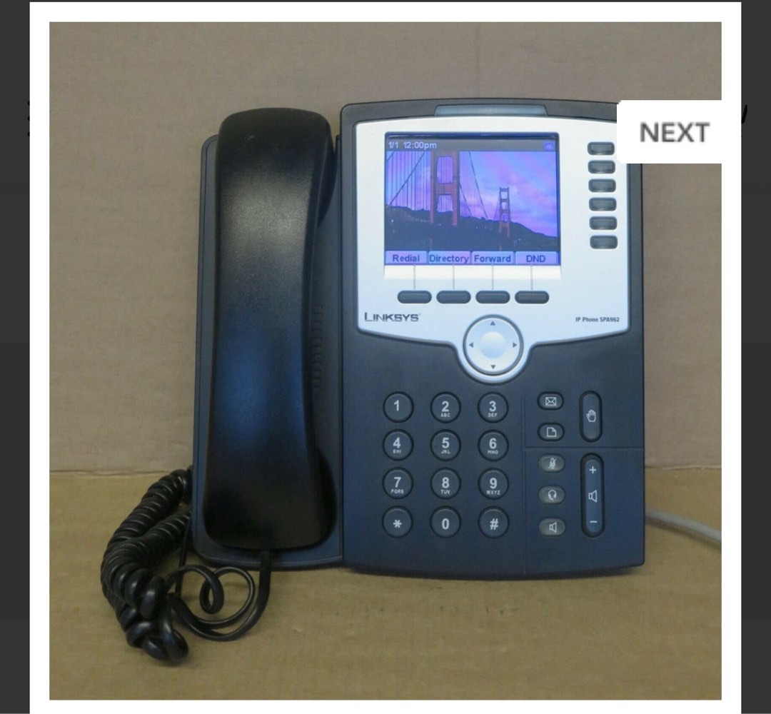 Linksys 6 line IP telephone with 2 port Ethernet, Mobile Phones ...
