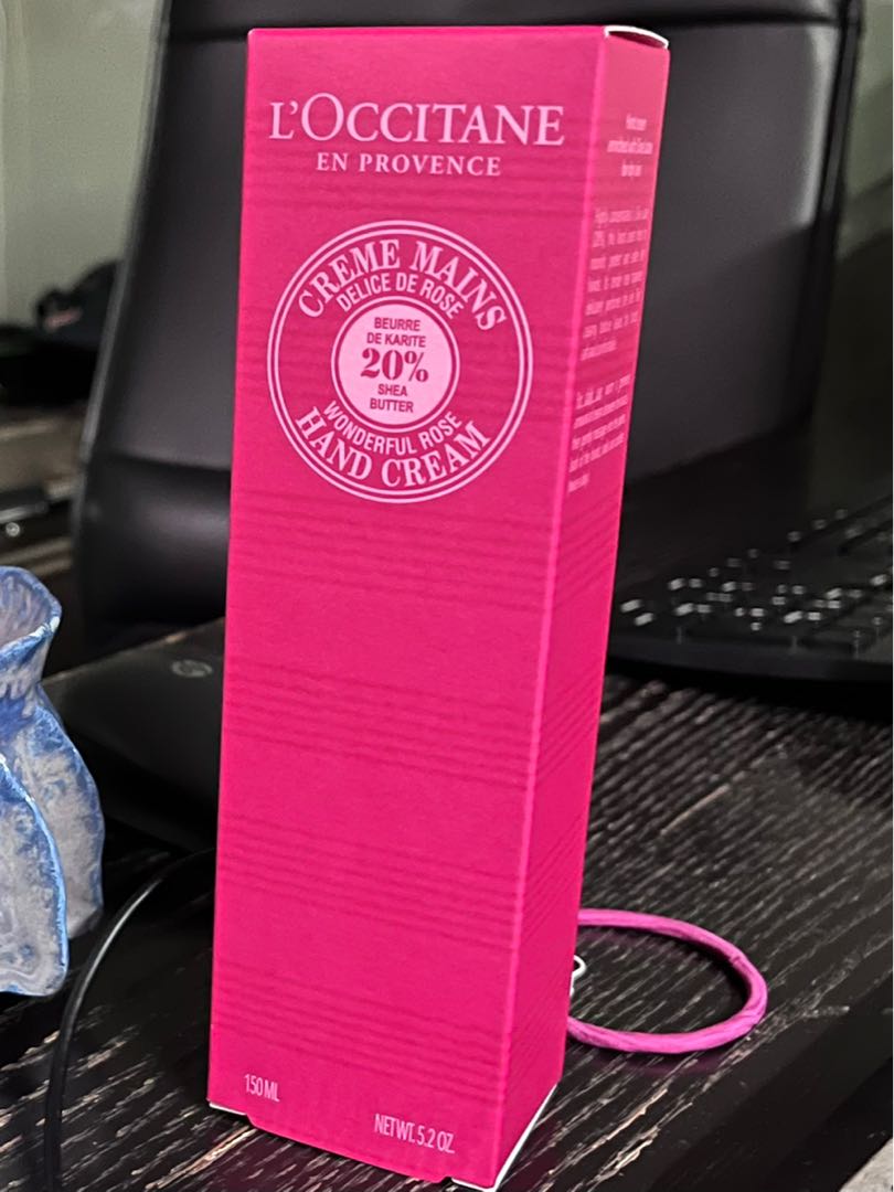 L’occitane Hand Cream - 150ml Shea Butter Wonderful Rose, Beauty ...