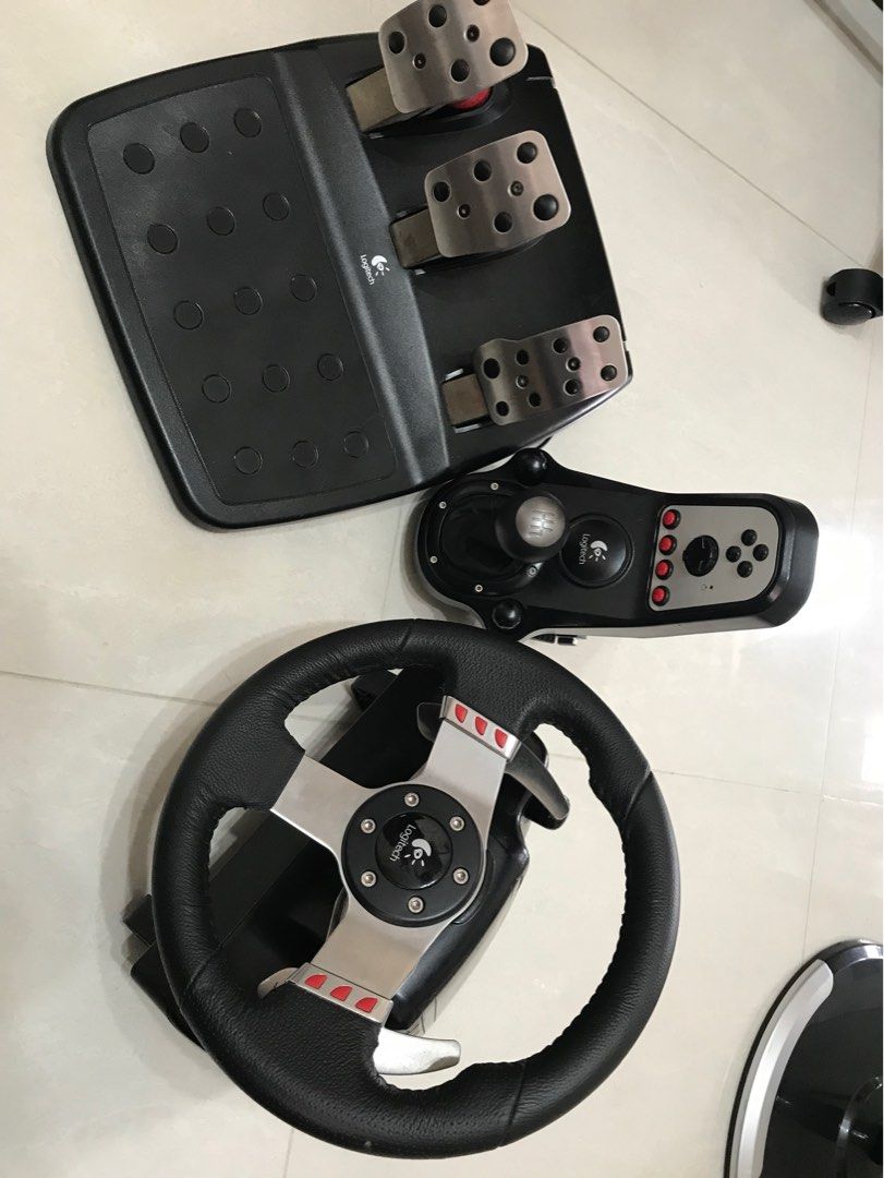 Logitech G27 Controller (Full Set), 電子遊戲, 遊戲機配件, 遊戲週邊商品 - Carousell