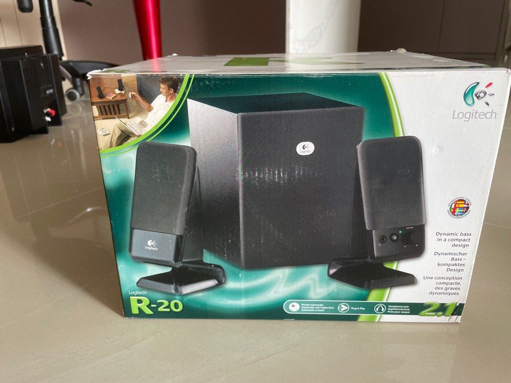 Logitech R-20 speakers, Audio, Soundbars, Speakers & Amplifiers on ...