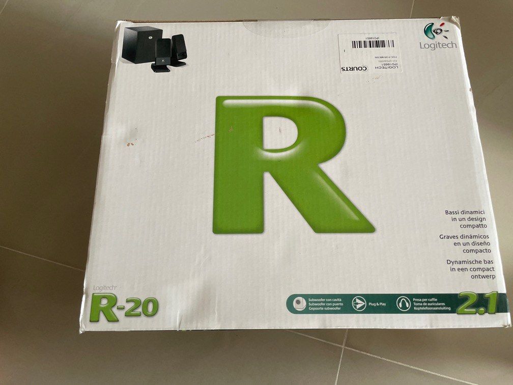 Logitech R-20 speakers, Audio, Soundbars, Speakers & Amplifiers on ...