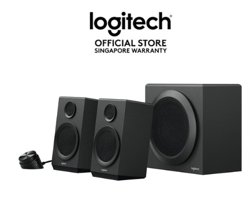 Logitech Z333 2.1 Stereo PC Multimedia Speaker System with Subwoofer ...