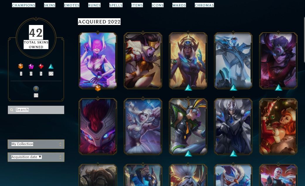 League of Legends/LOL account - RARE NAME " OLIVIA" - ULTIMATE SKIN DJ SONA - MANY LEGENDARY ...
