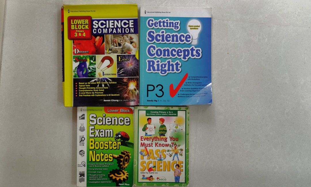 Lower Primary Science Guide Book and Assessment Book, Hobbies & Toys ...
