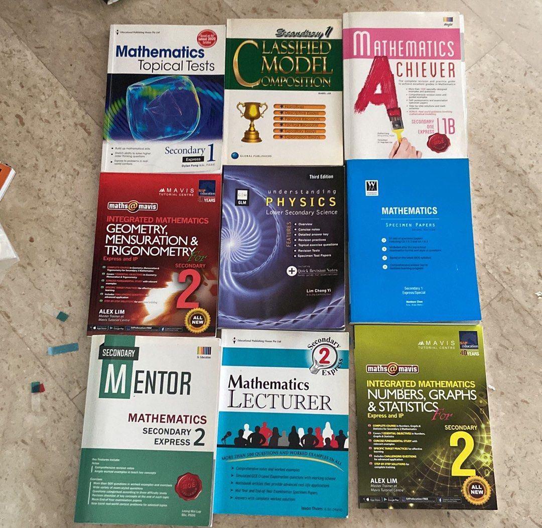 Lower Secondary / Secondary 1 & 2 Mentor Mathematics Mathematics achiever Wisemann Maths @ Mavis ...