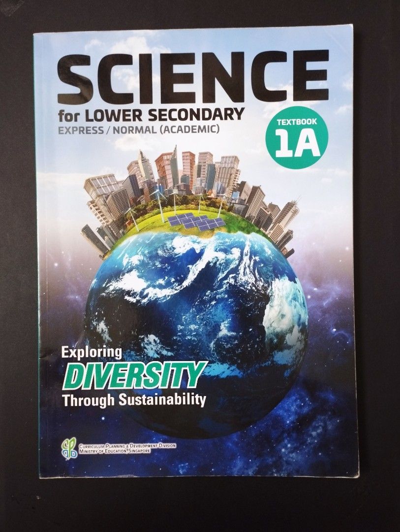 lower secondary science textbooks 1A &1B, Hobbies & Toys, Books ...