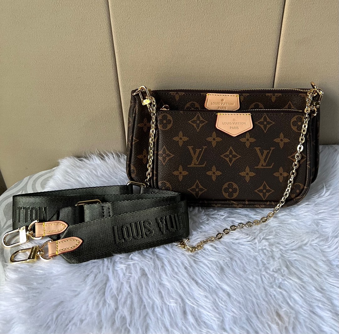 LV 3in1 pochette coded, Luxury, Bags & Wallets on Carousell