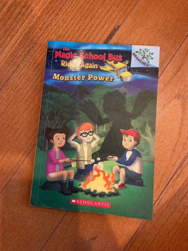 Magic school bus rides again Monster Power, Buku & Alat Tulis, Buku ...