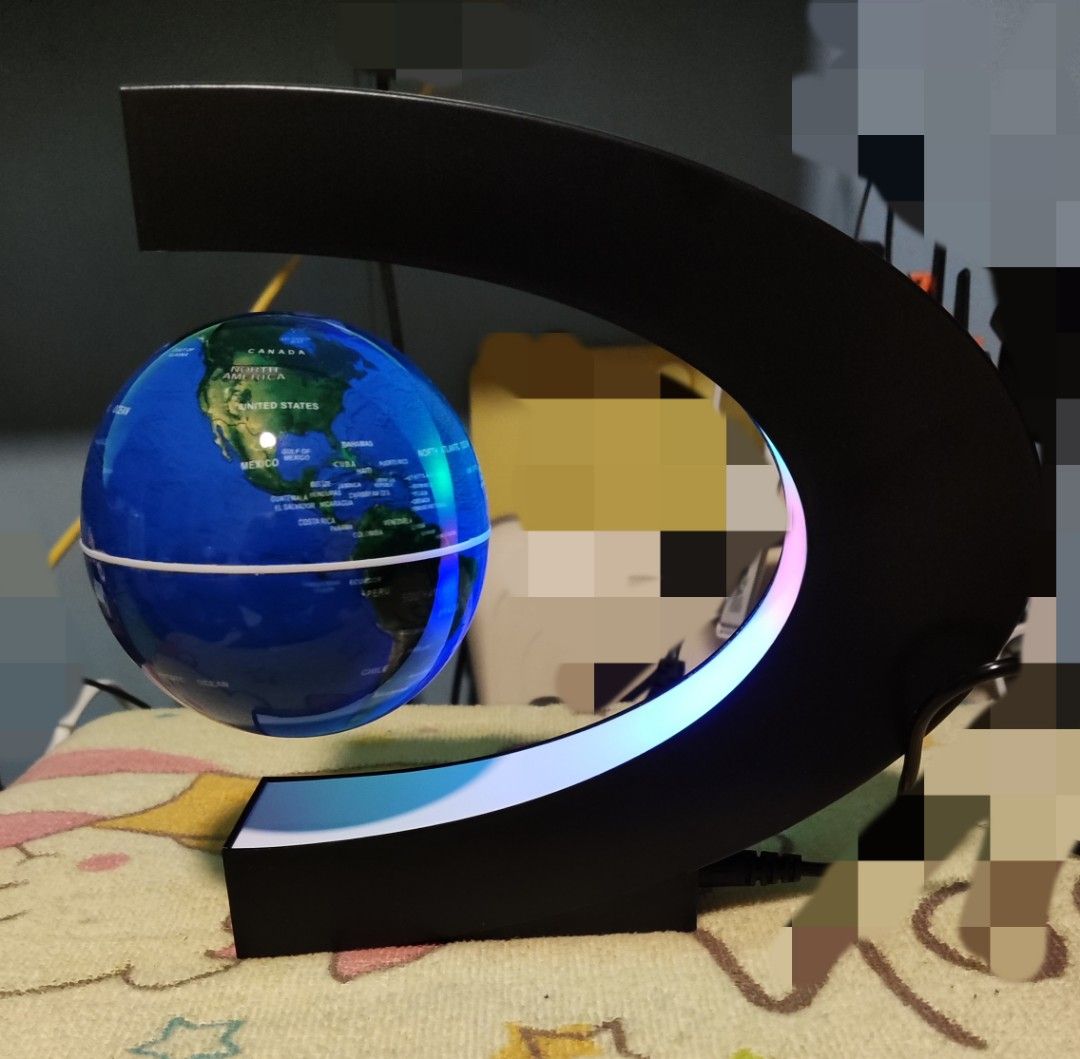 Magnetic Levitating Globe, Furniture & Home Living, Home Decor, Other ...