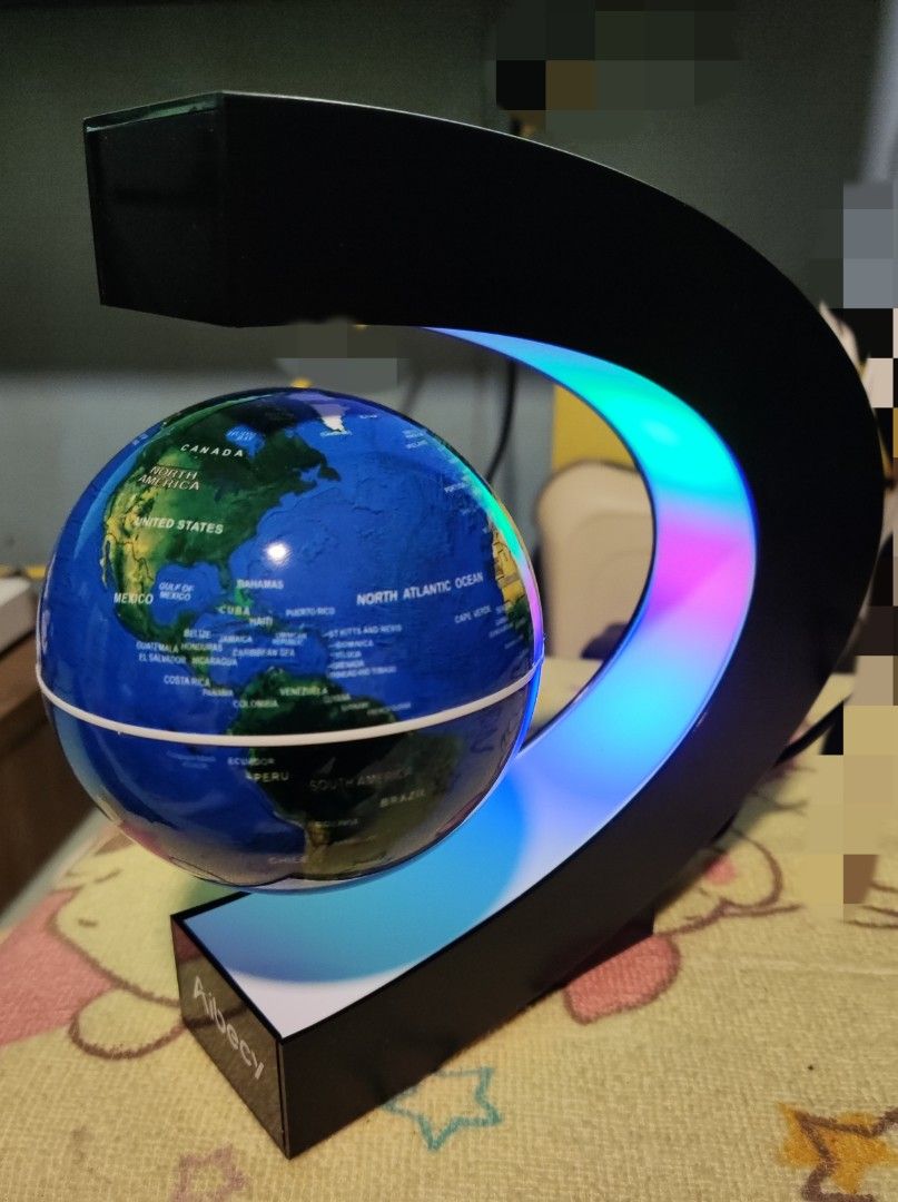 Magnetic Levitating Globe, Furniture & Home Living, Home Decor, Other ...
