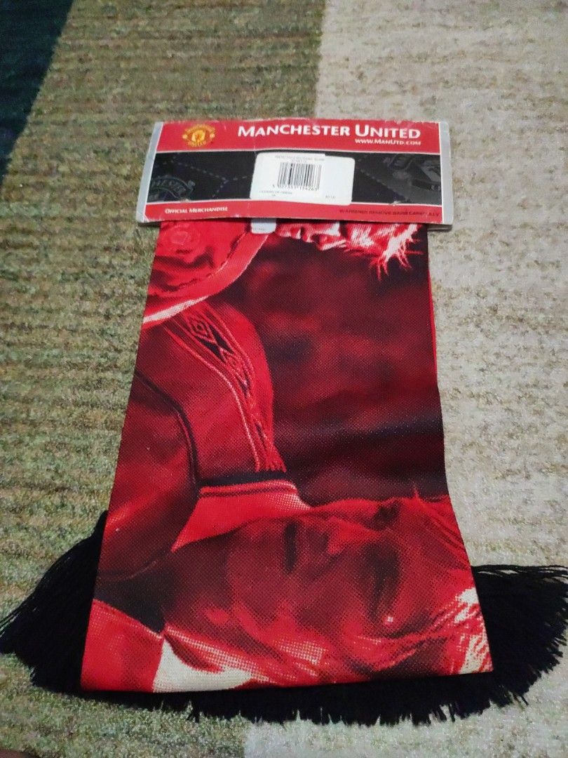 Manchester United David Beckham Scarf, Hobbies & Toys, Memorabilia ...
