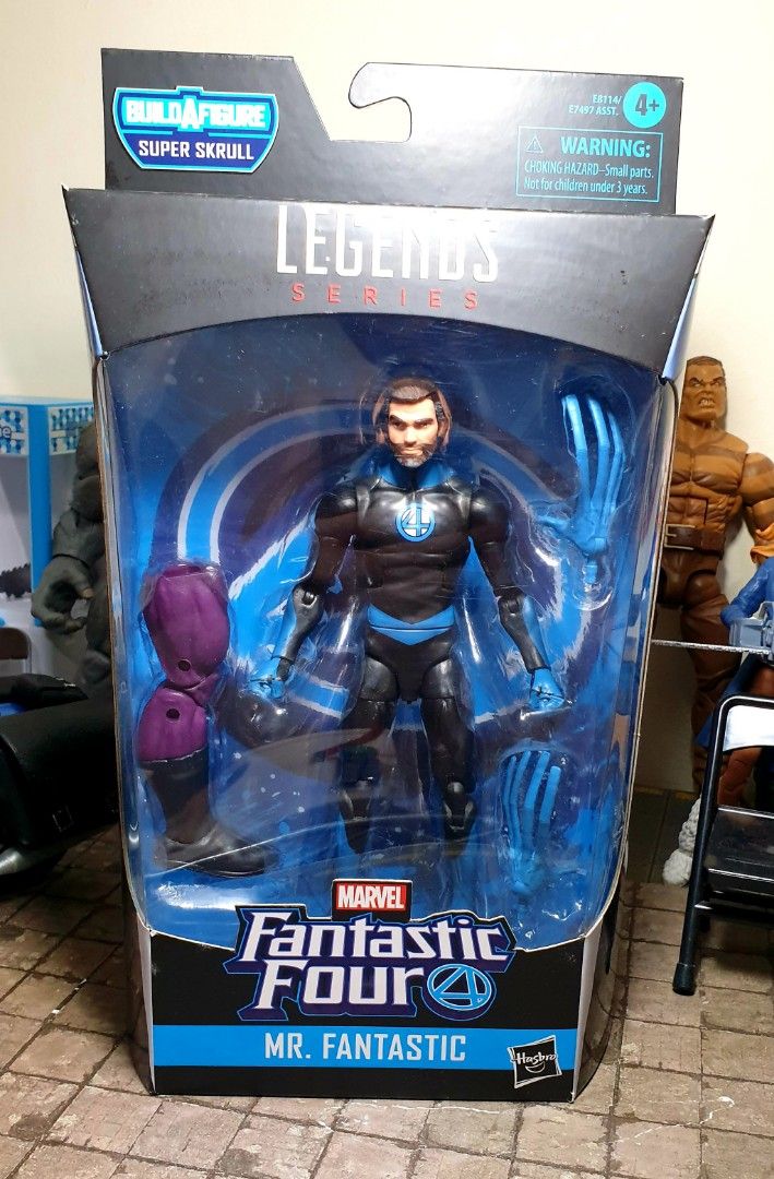 Marvel Legends Fantastic 4, Mr. Fantastic Super Skrull BAF Wave, Hobbies & Toys, Toys & Games on ...