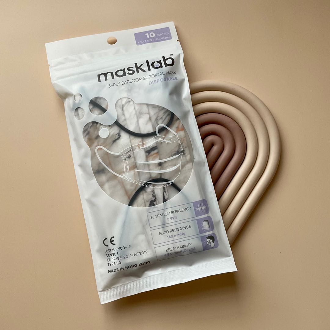 Masklab Hong Kong: Urban Marble 3-PLY SURGICAL Face Mask ASTM Level 3 ...