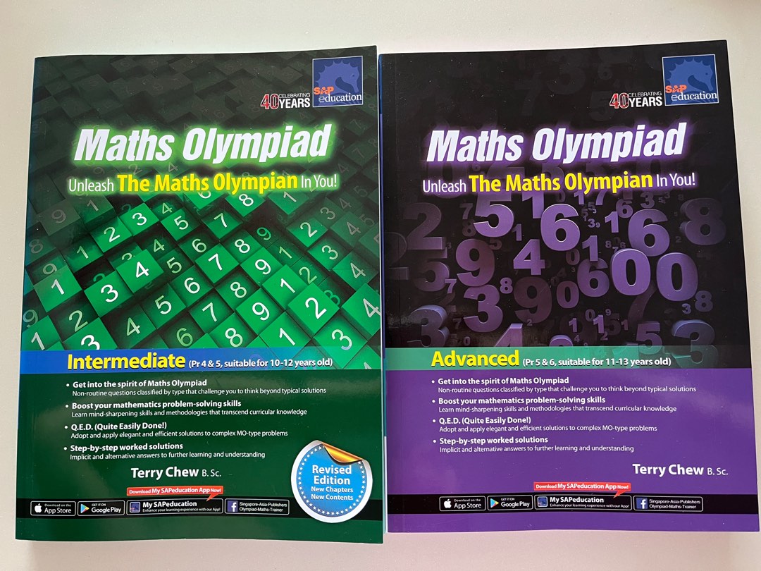 Maths Olympiad Intermediate & Advanced, Hobbies & Toys, Books ...