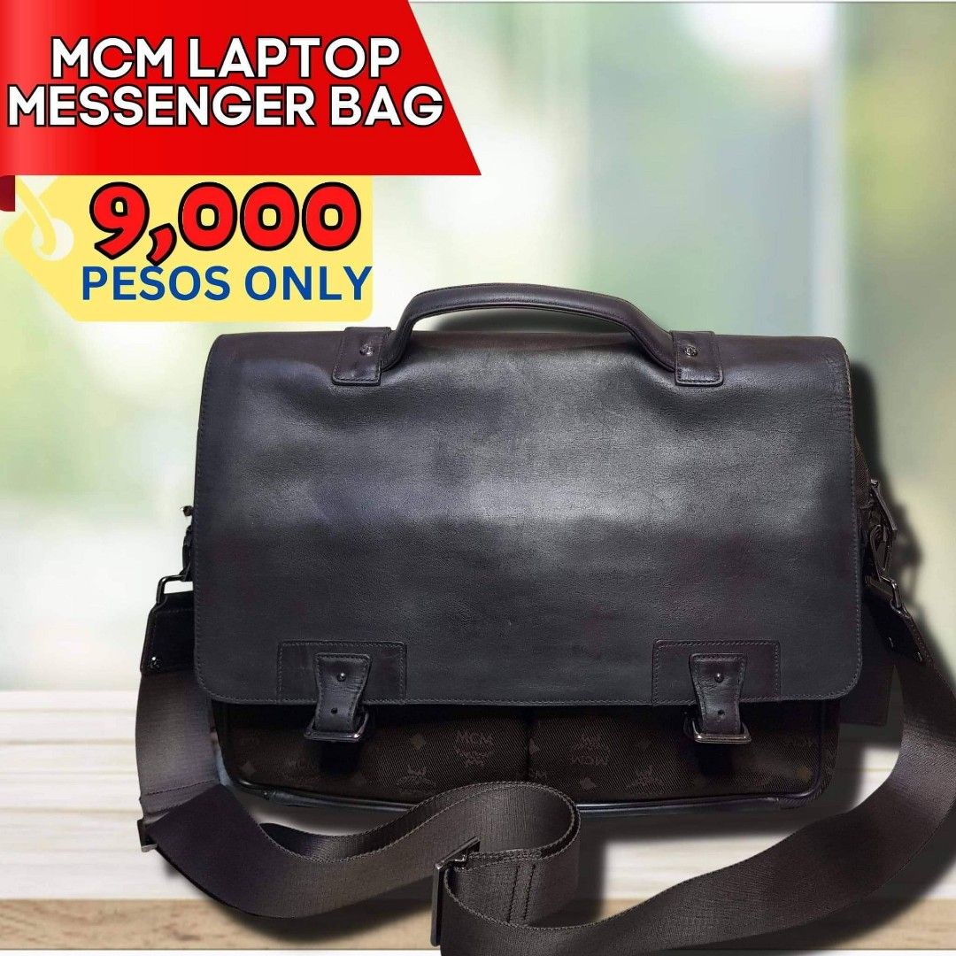 MCM LAPTOP BAG, Luxury, Bags & Wallets on Carousell