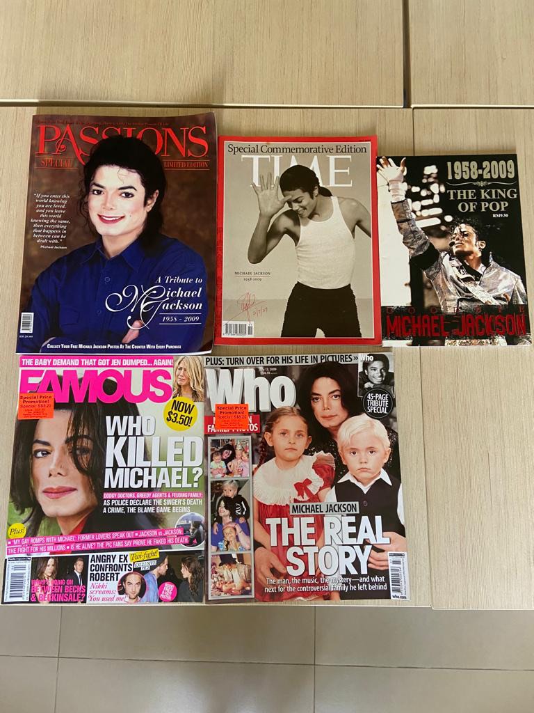 Michael Jackson, Hobbies & Toys, Memorabilia & Collectibles, Fan ...