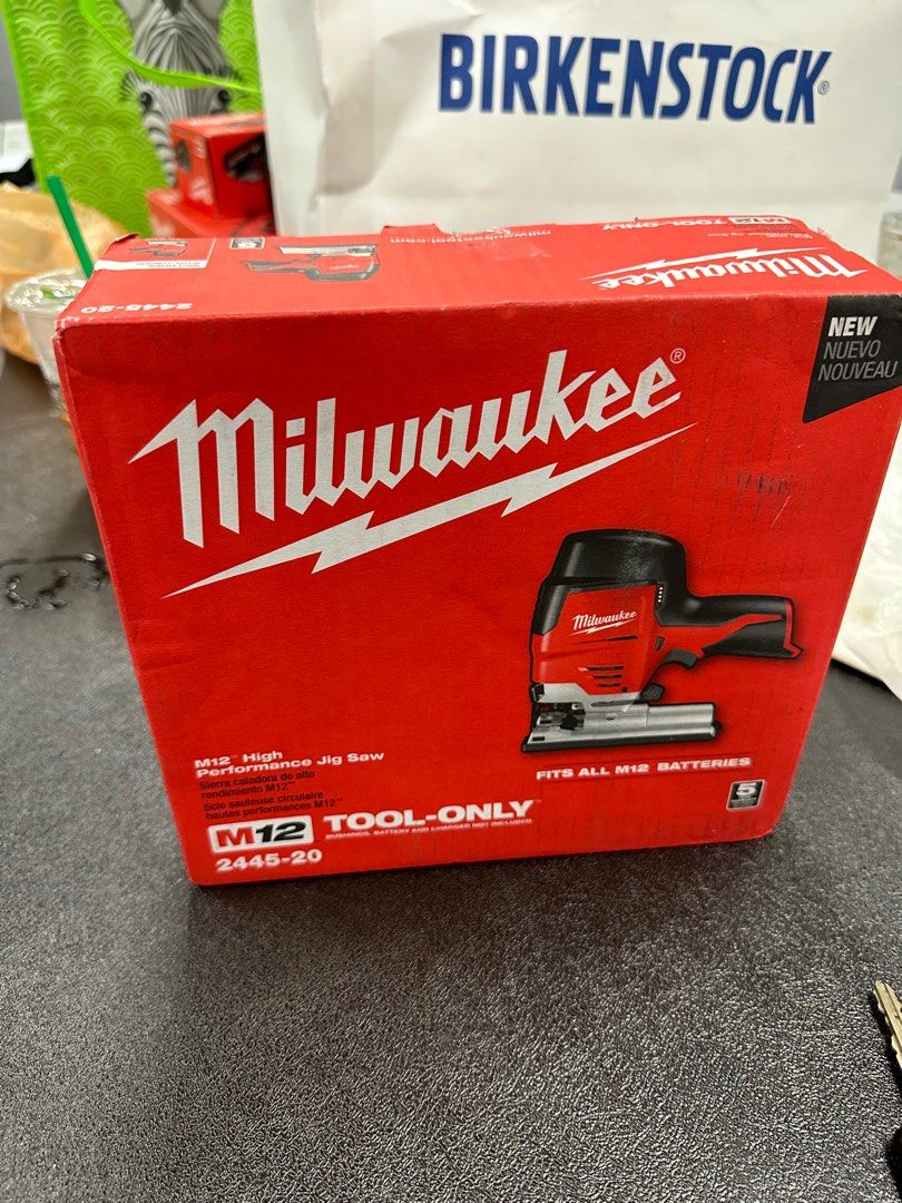 Milwaukee M12 jigsaw brand new in box, Furniture & Home Living, Home ...