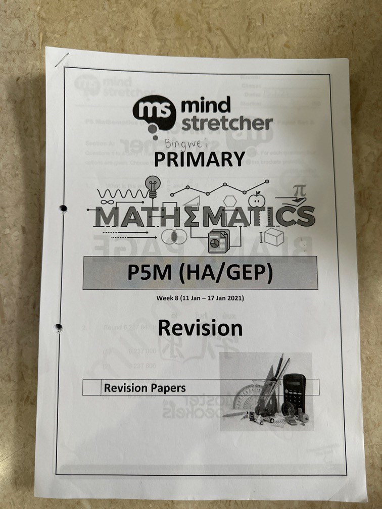 Mindstretcher P5 2021 GEP Math and Science Notes, Hobbies & Toys, Books ...