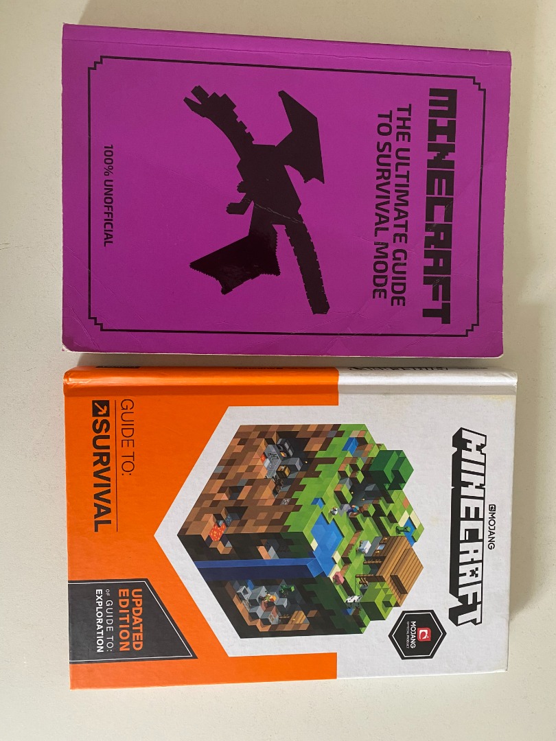 Minecraft Ultimate Survival Guide + Official Survival Guide, Hobbies ...