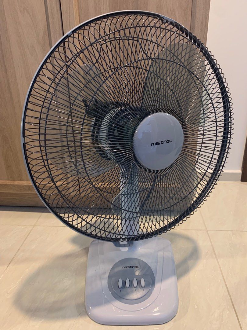 Mistral 16” Table Fan, Furniture & Home Living, Lighting & Fans, Fans ...