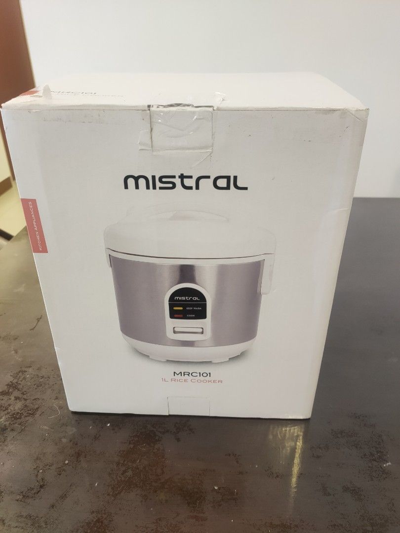 Mistral Rice Cooker 1L, TV & Home Appliances, Kitchen Appliances ...