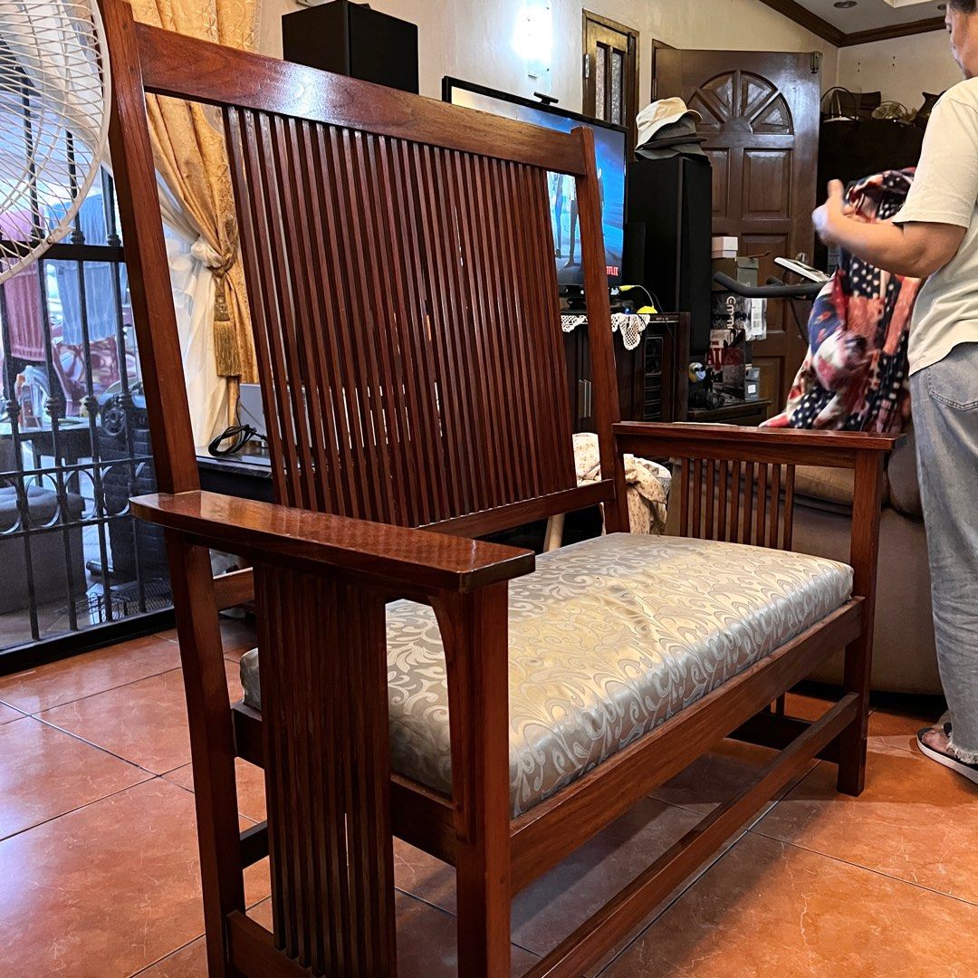 Narra Chair (2-seater), Furniture & Home Living, Furniture, Chairs on ...