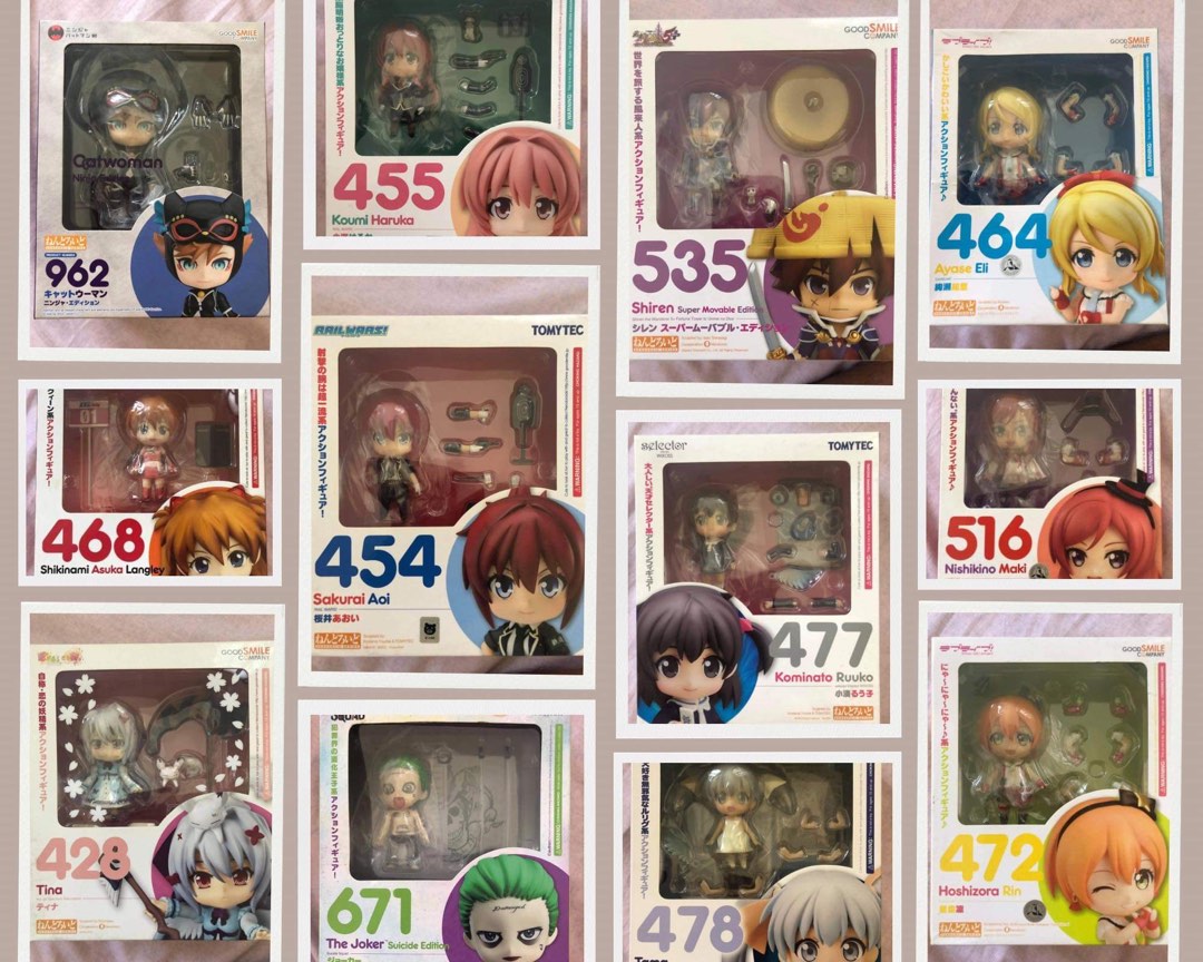 NENDOROIDS, Hobbies & Toys, Memorabilia & Collectibles, Vintage ...