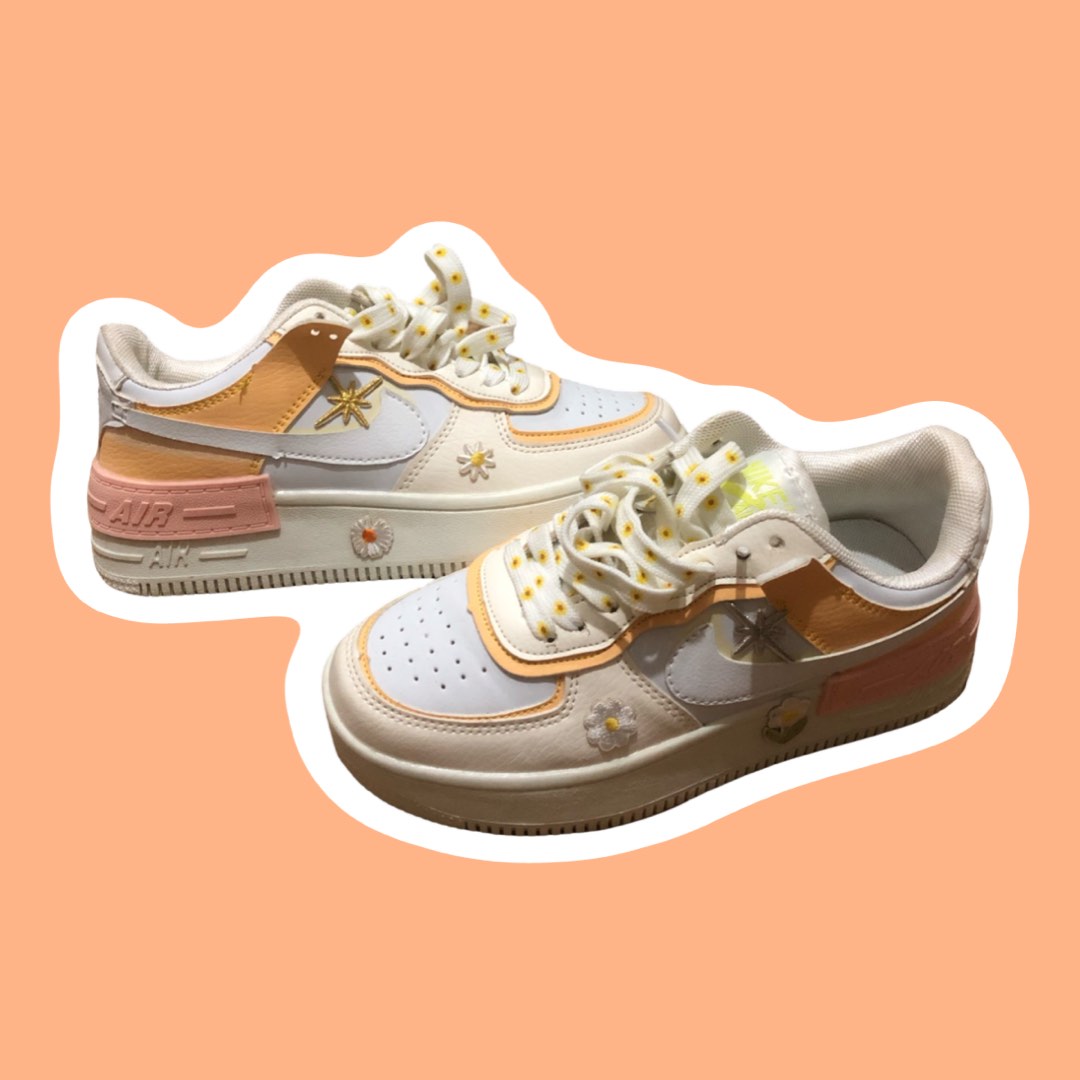 NIKE AIR FORCE 1 SHADOW MACARON, Women's Fashion, Footwear, Sneakers on ...