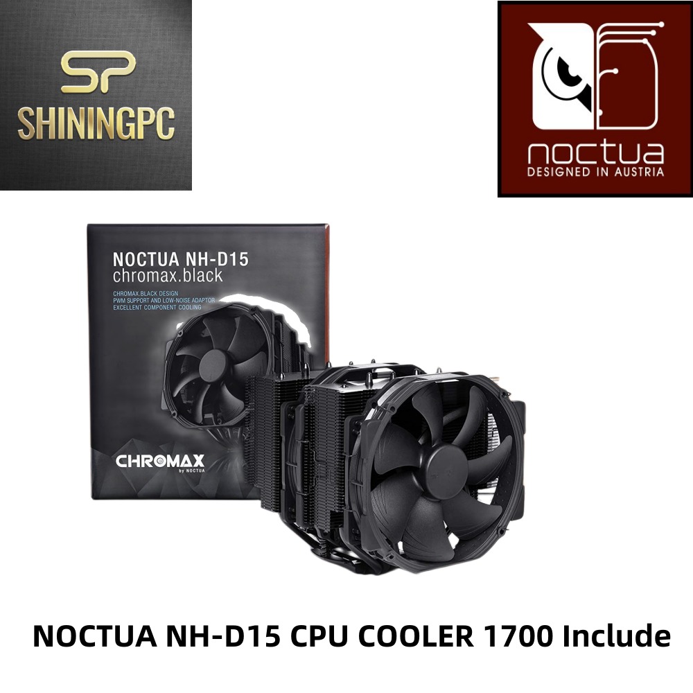 Notctua NH-D15 CPU Cooler Intel AMD Cooler Fan CPU Cooler Blacm Brown ...