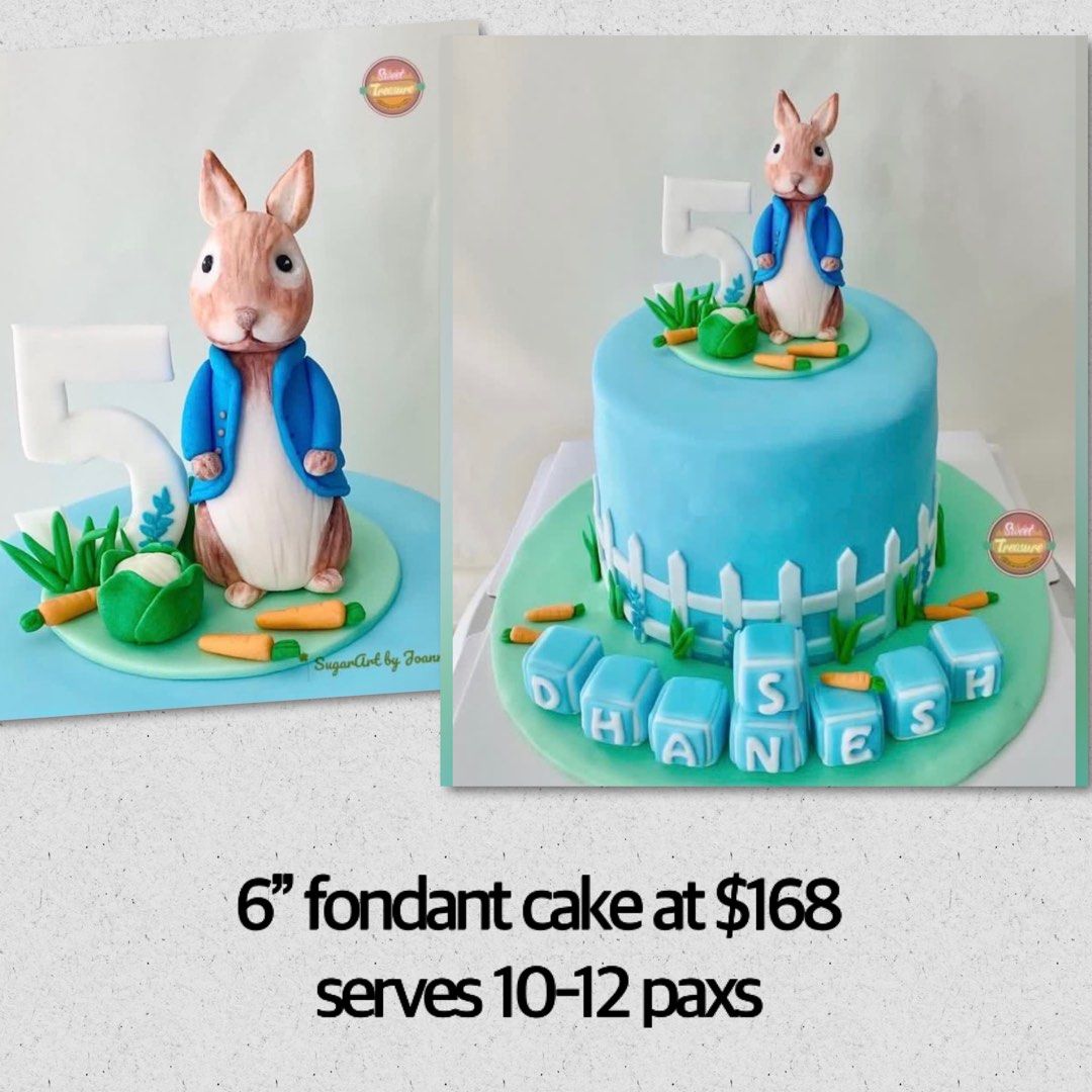 Number Blocks fondant cake / Peter rabbit / Gruffalo/ the snail whale ...