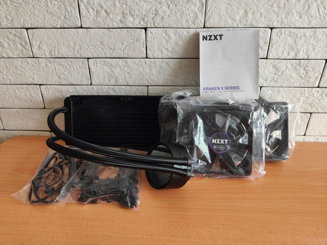 NZXT Kraken X73 AIO RGB CPU Liquid Cooler, Computers & Tech, Parts ...