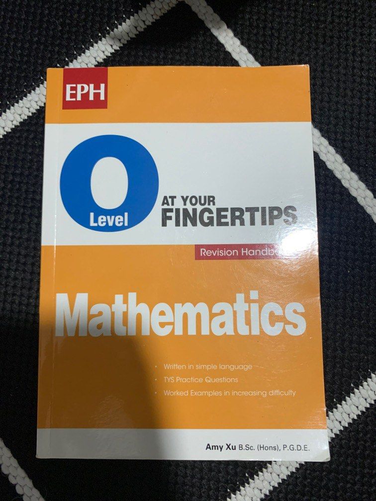O level Maths Guidebook, Hobbies & Toys, Books & Magazines, Textbooks ...