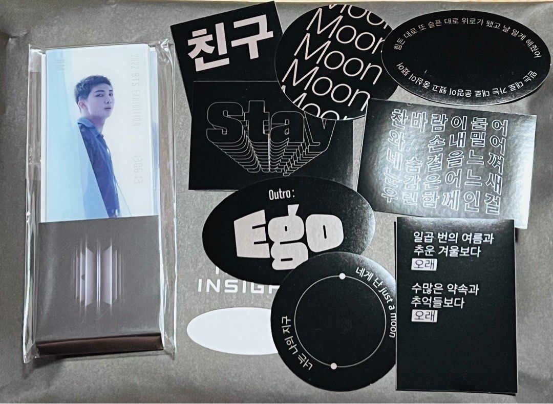 [OFFICIAL] Hybe Insight BTS Proof Exhibition Set - PHOTO BOOKMARK SET ...