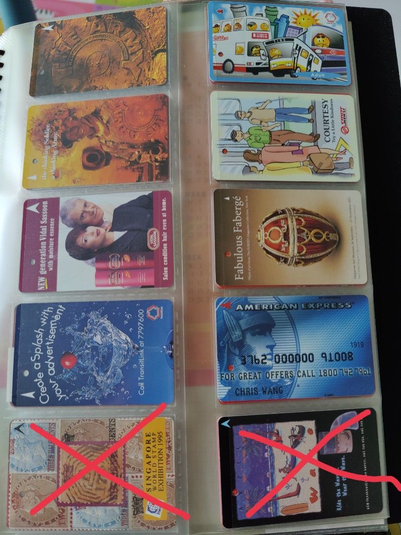 Old school MRT fare cards, Hobbies & Toys, Memorabilia & Collectibles ...