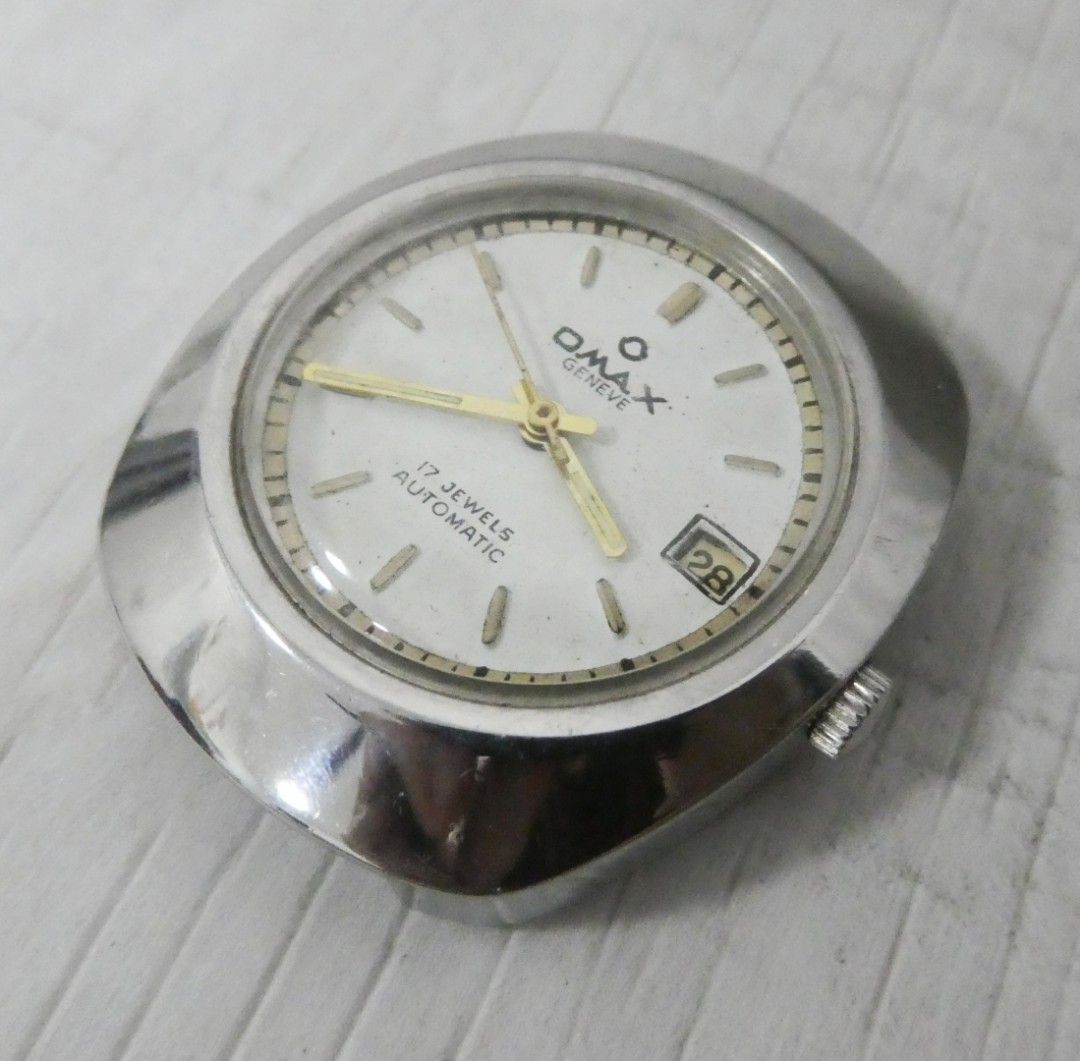 Omax Swiss Made Vintage Mechanical Automatic Wrist Watch, Luxury ...