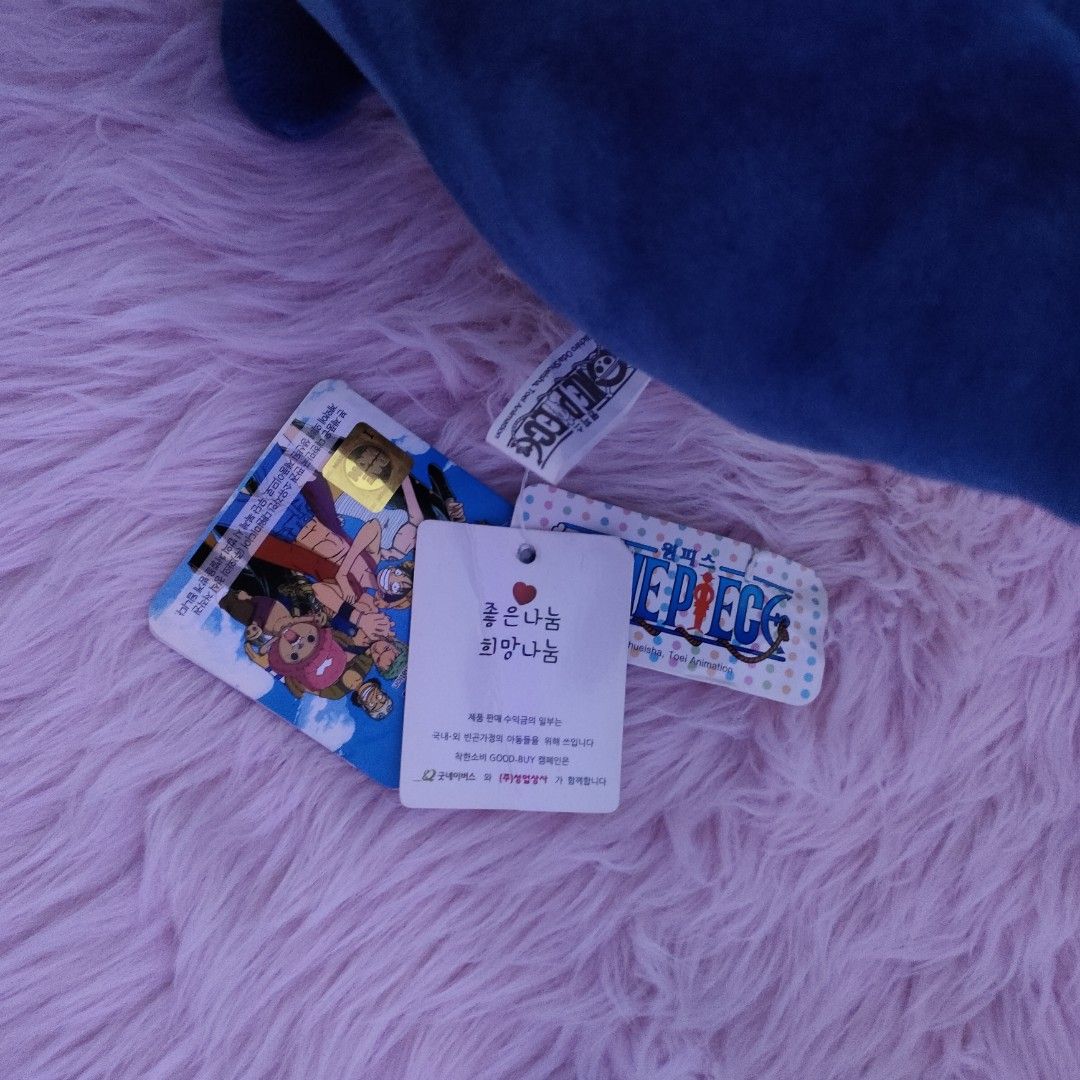 One piece laboon plush stuff toy anime collectible, Hobbies & Toys ...