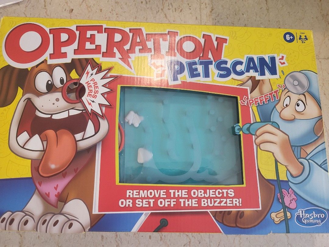 Operation Pet Scan game (batteries included), Hobbies & Toys, Toys ...