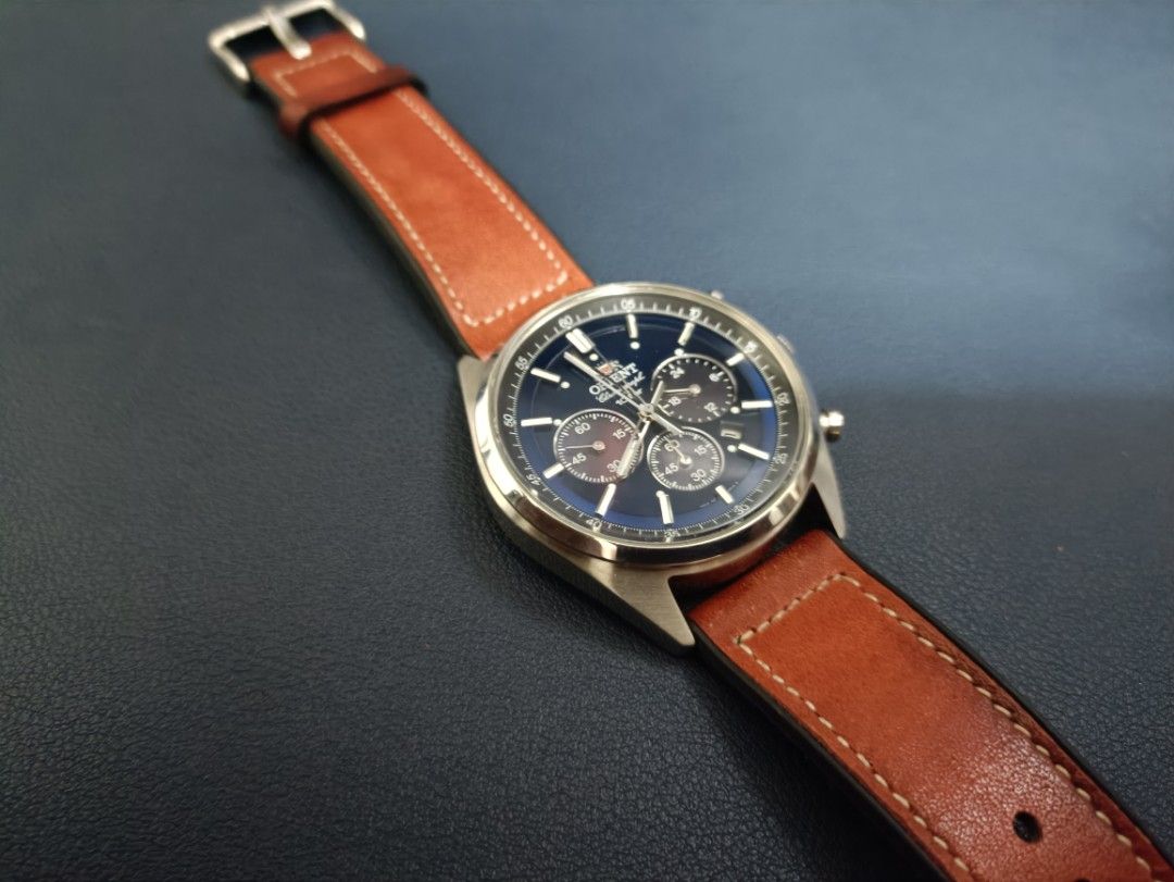 Orient chronograph solar powered watch, Men's Fashion, Watches ...