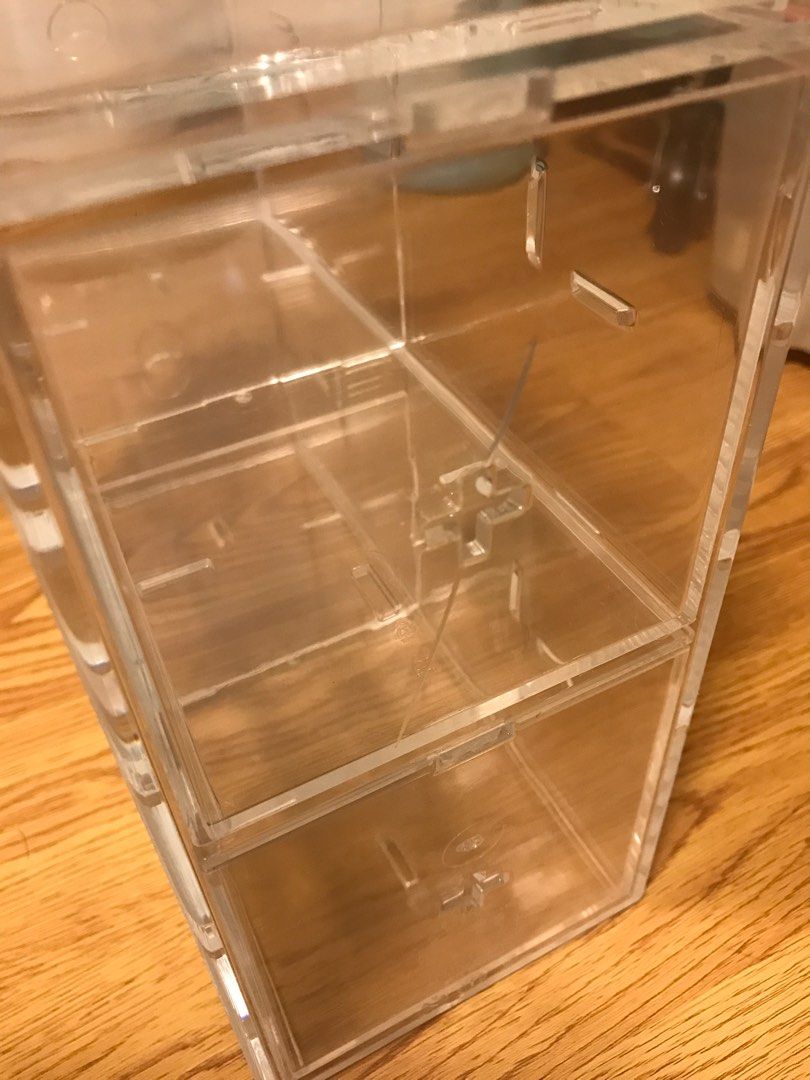 Original Muji acrylic boxes/ 3 drawers, Women's Fashion, Jewelry ...
