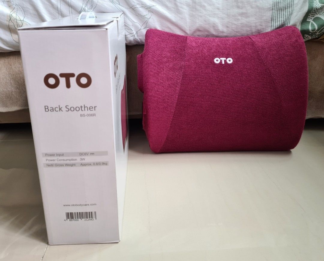 OTO Back Soother BS-006R, Health & Nutrition, Massage Devices on Carousell
