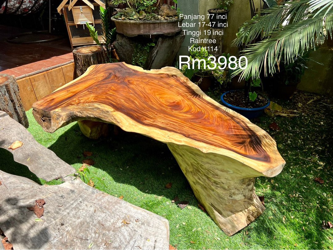 Outdoor Table Raintree Solid Wood, Furniture & Home Living, Furniture ...