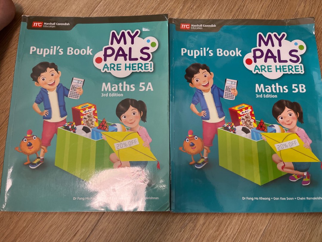 P5 Maths my pals are here, Hobbies & Toys, Books & Magazines, Textbooks ...