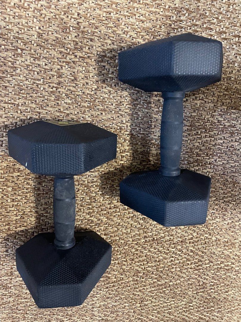 Pair of 10kg dumbbell Decathlon, Sports Equipment, Exercise & Fitness ...